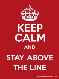 Living above the Line | Living Above the Line